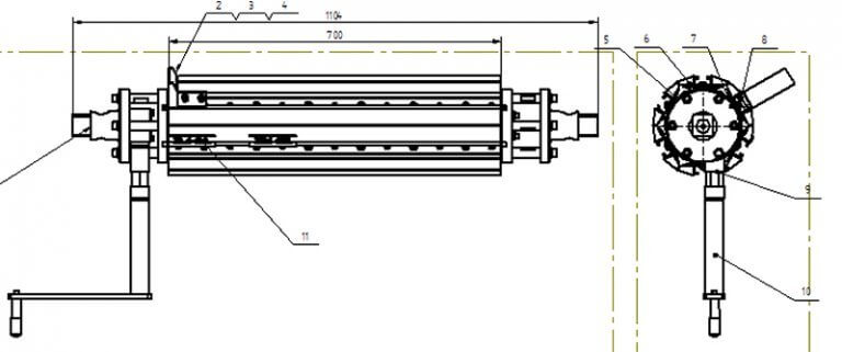 round expandable winding mandrel - SHUOHAO MACHINERY